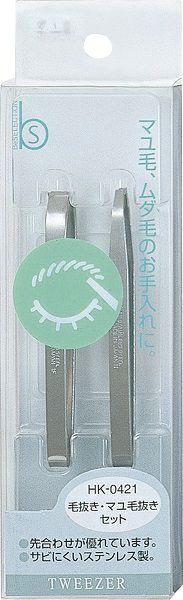 22個セット】貝印 毛抜きマユ毛抜きセット KF1015(代引不可)【送料無料